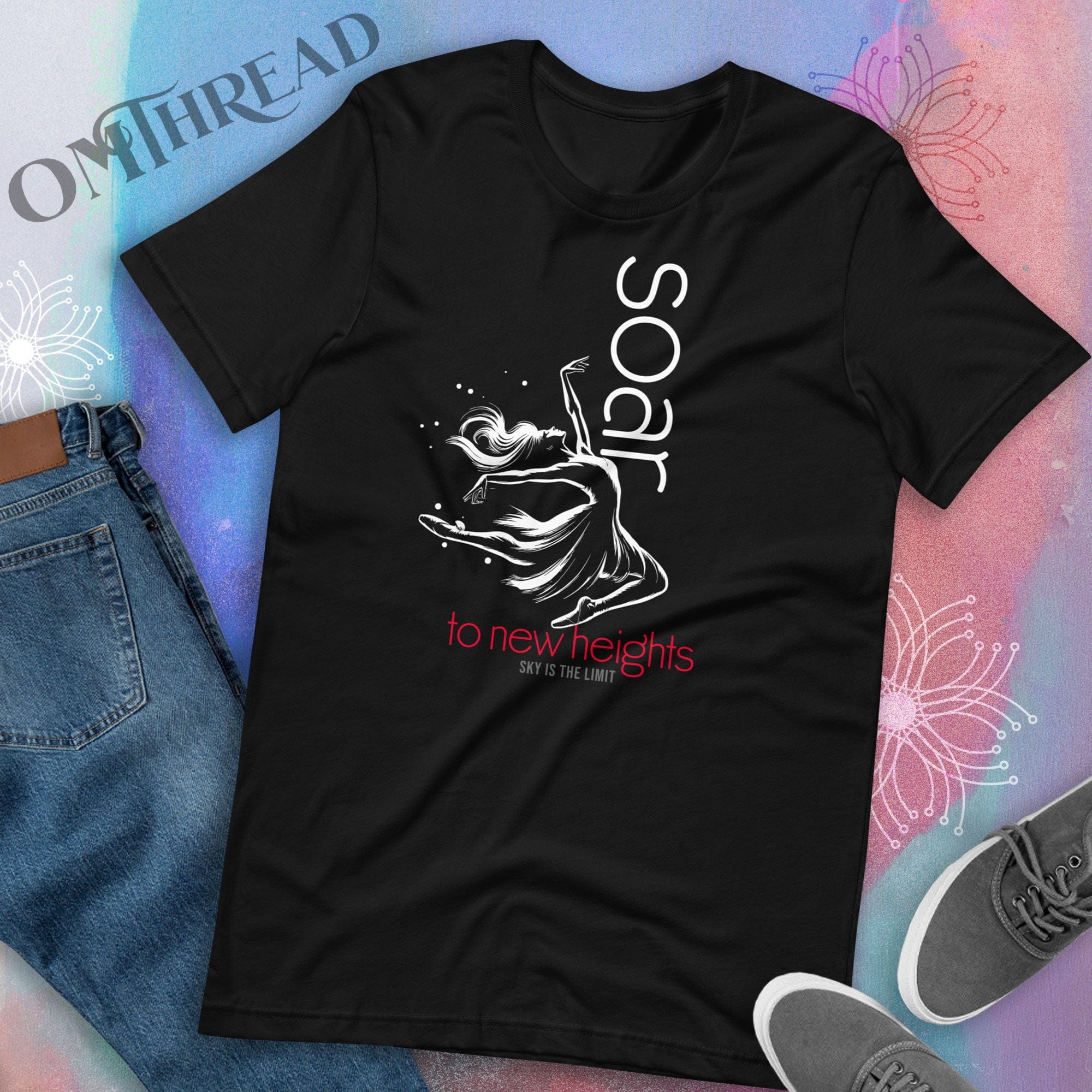 Soar to New Heights Motivational Tee – OMTHREAD